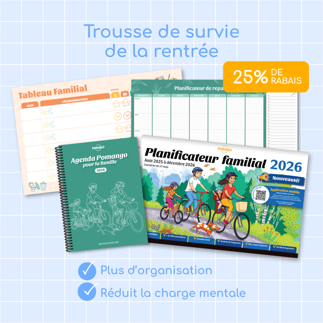 Trousse de survie de la rentrée 2026 – Pomango