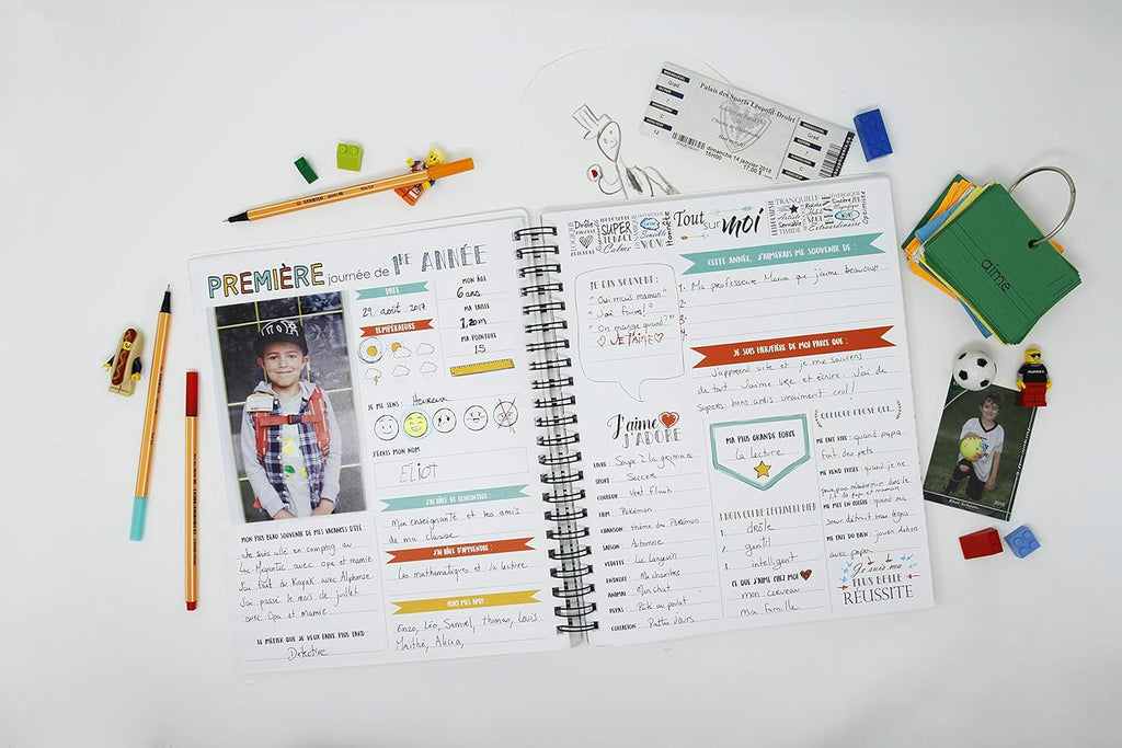 Cahier mes souvenirs d'école – Pomango