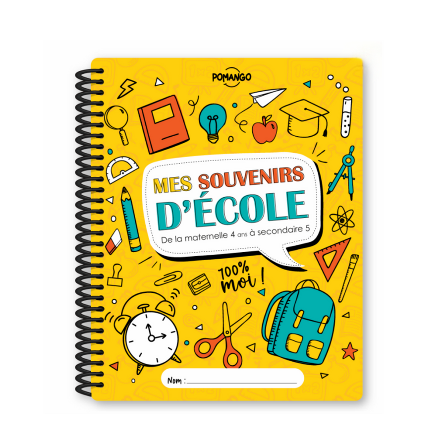 Cahier Mes souvenirs d'école – Pomango