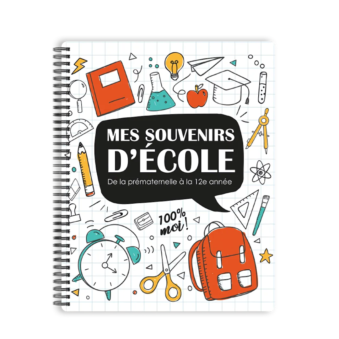 Cahier mes souvenirs d'école – Pomango